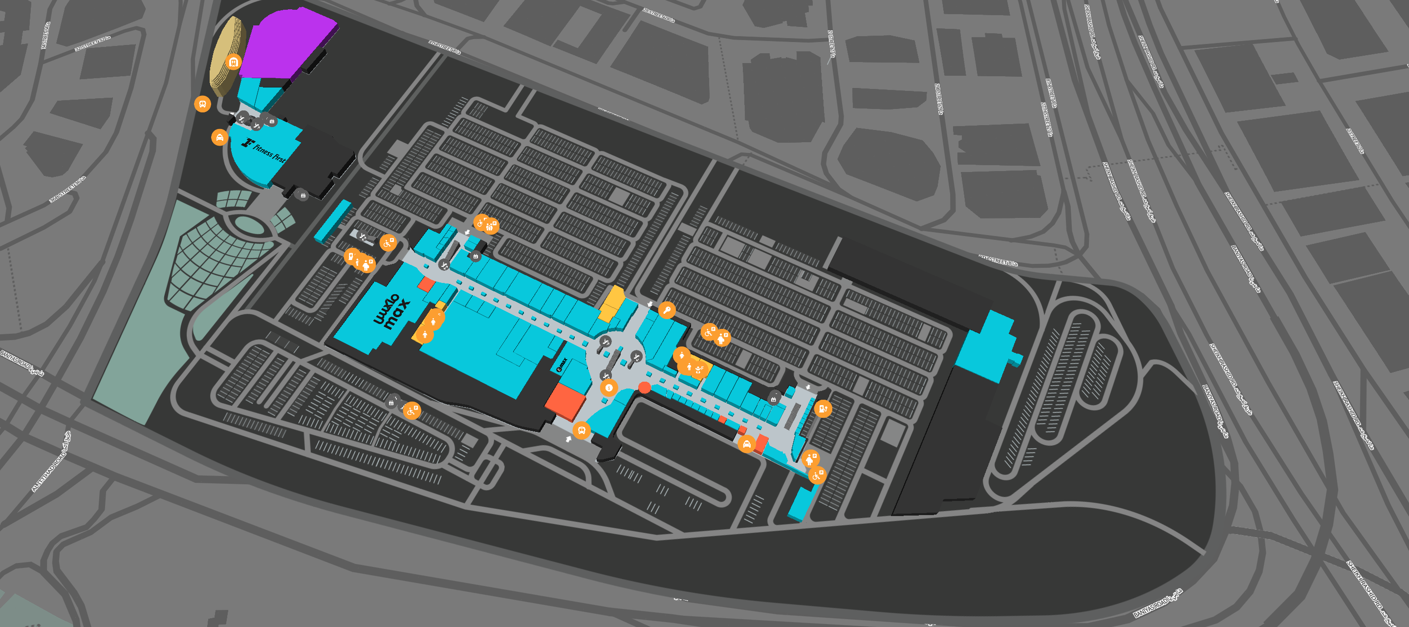 City Centre Deira - Map