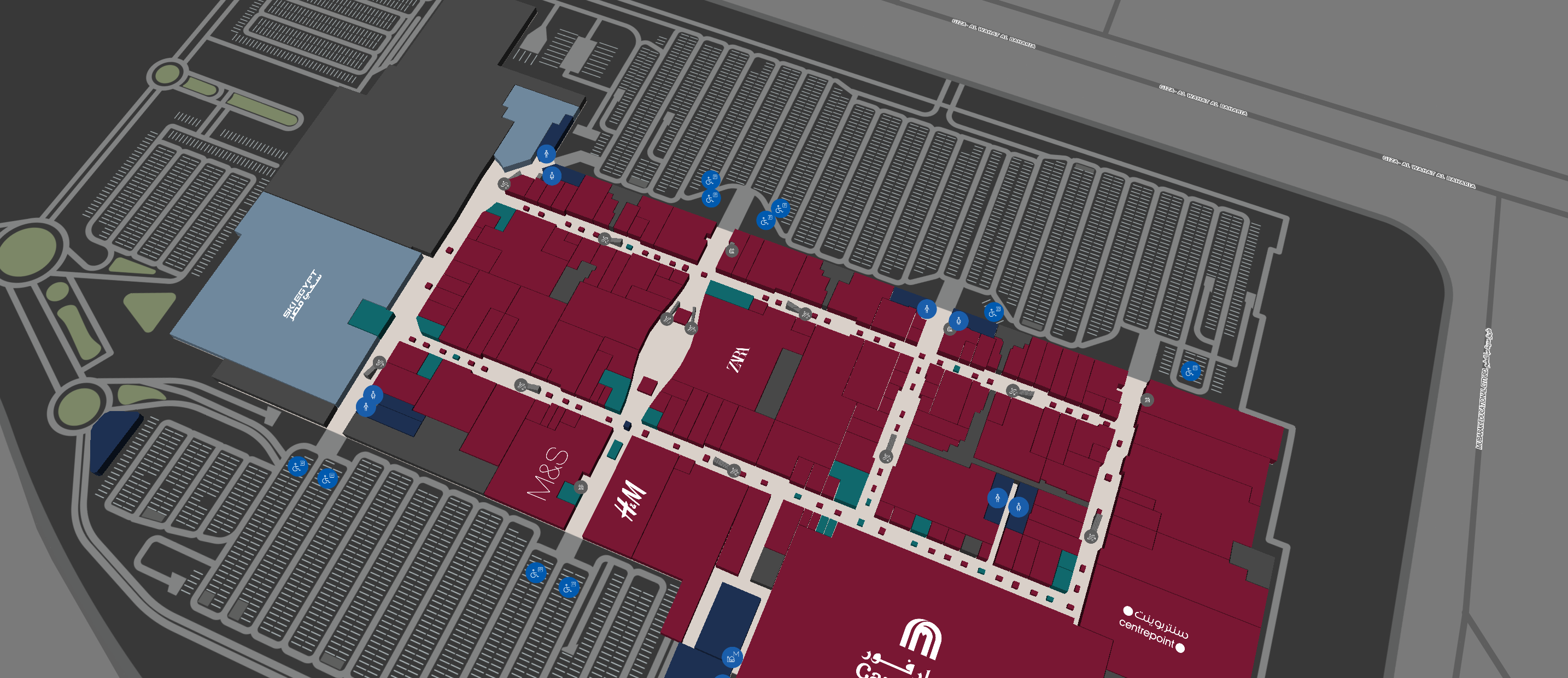 Mall of Egypt - Map